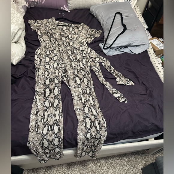 VENUS | Pants & Jumpsuits | Python Jumpsuit | Poshmark